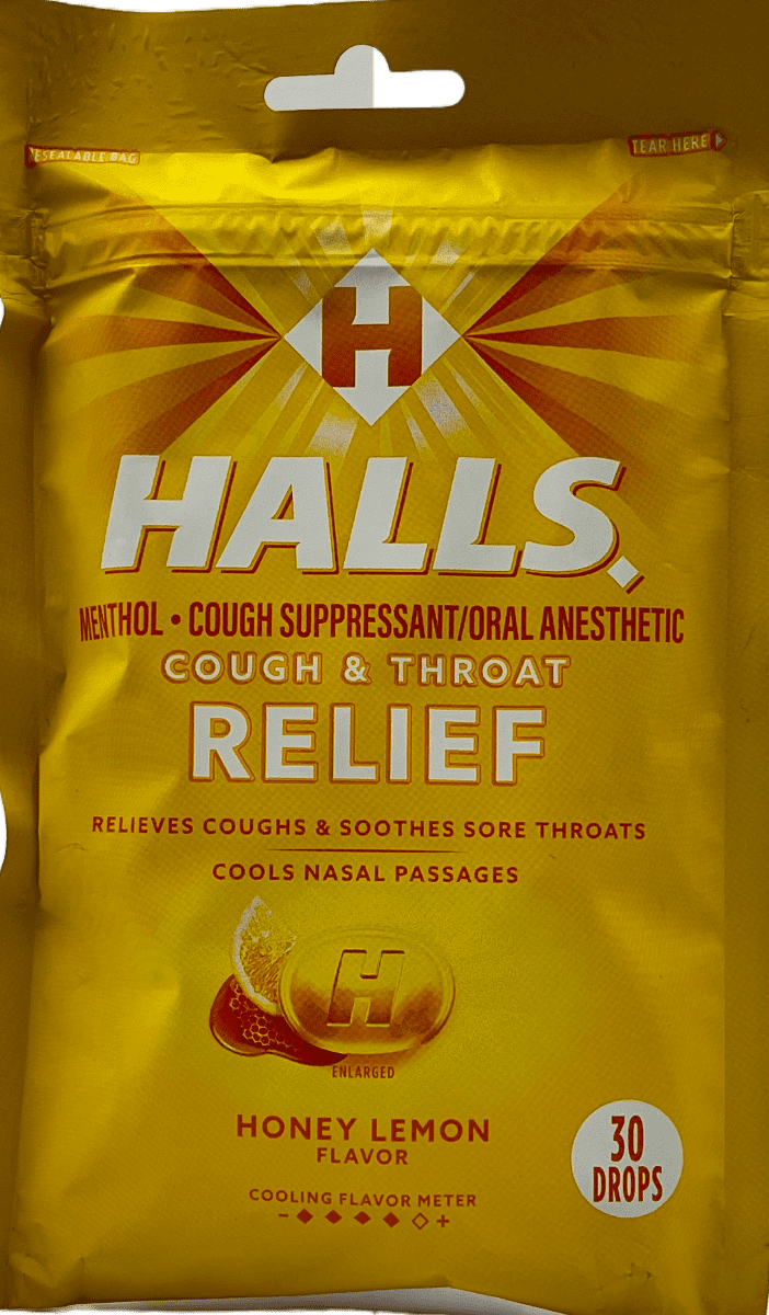 Halls Relief Mentho-Lyptus Cough Drops - 9Ct