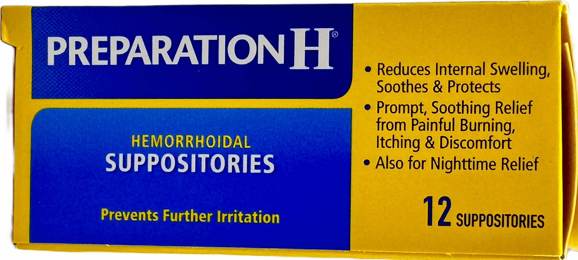 Preparation H - Hemorrhoidal Suppositories - 12 Ct - Mason Pharmacy
