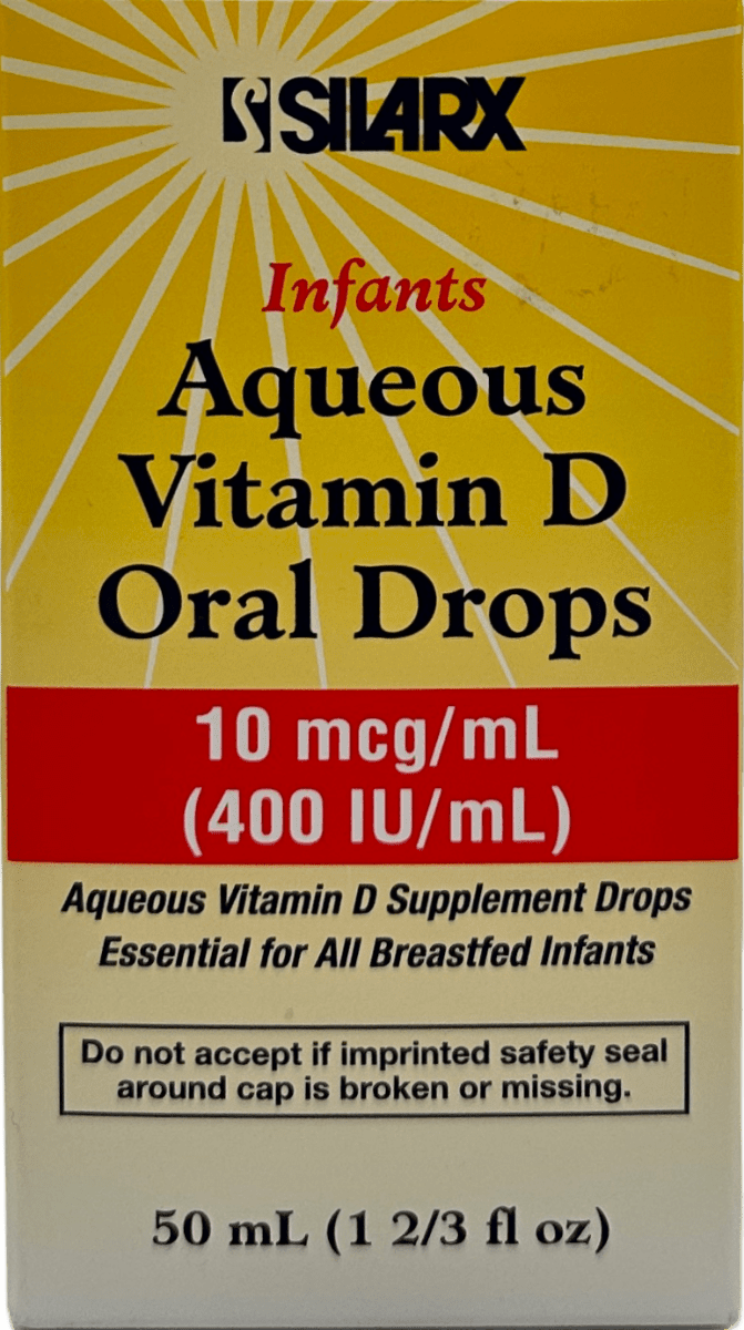 Silarx Infants Aqueous Vitamin D Oral Drops - 50 mL - Mason Pharmacy